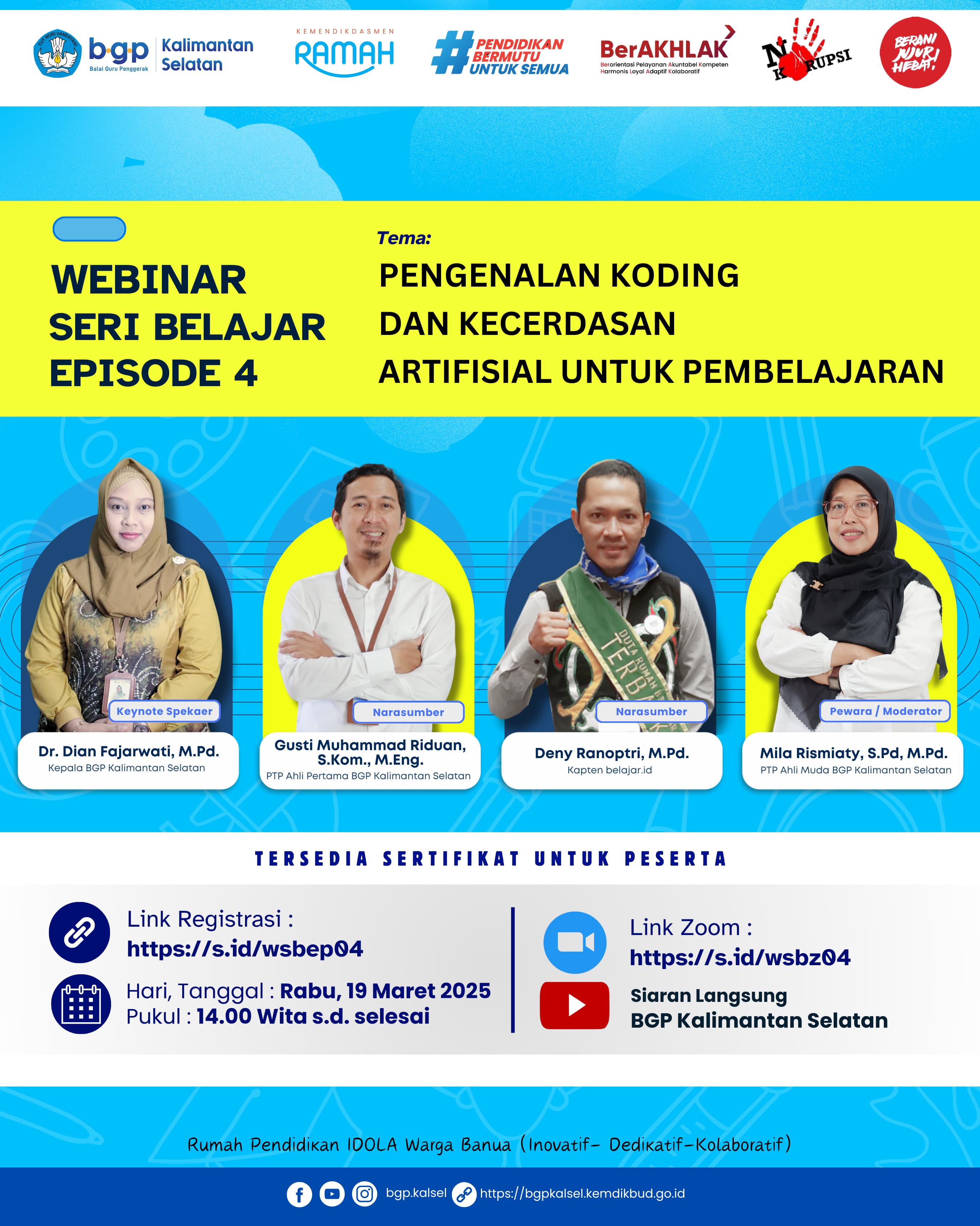 Pengenalan Koding dan Kecerdasan Artifisial untuk Pembelajaran ...