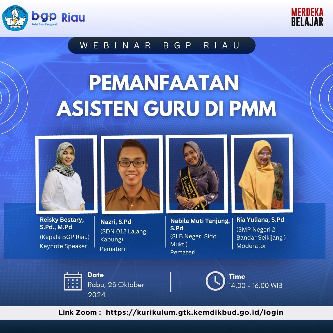 Pemanfaatan Asisten Guru di PMM | Webinar IKM Kemendikbudristek