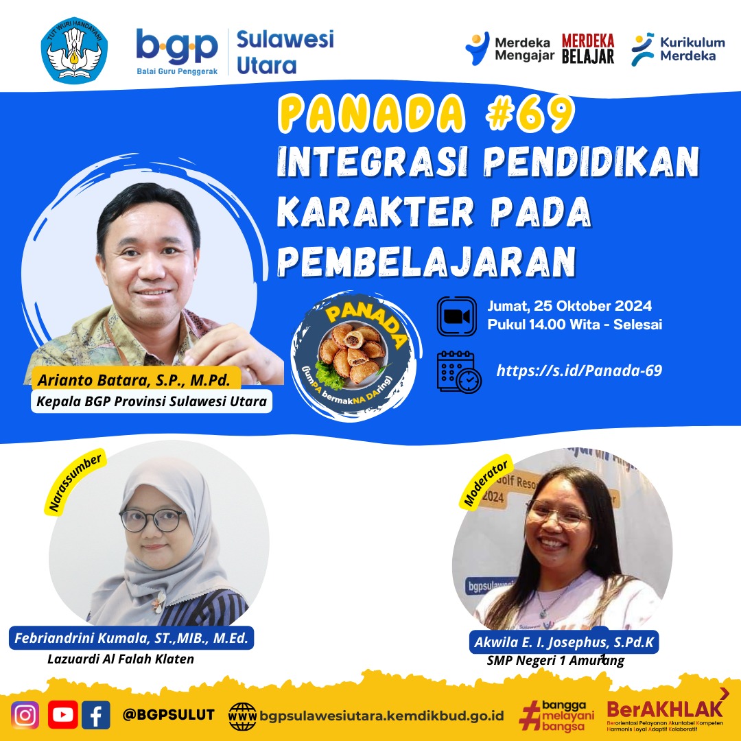 Integrasi Pendidikan Karakter pada Pembelajaran | Webinar IKM ...