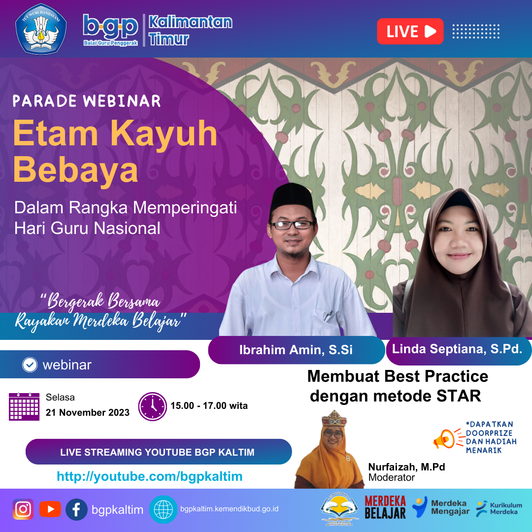 Membuat Best Practice dengan metode STAR | Webinar IKM Kemendikbudristek